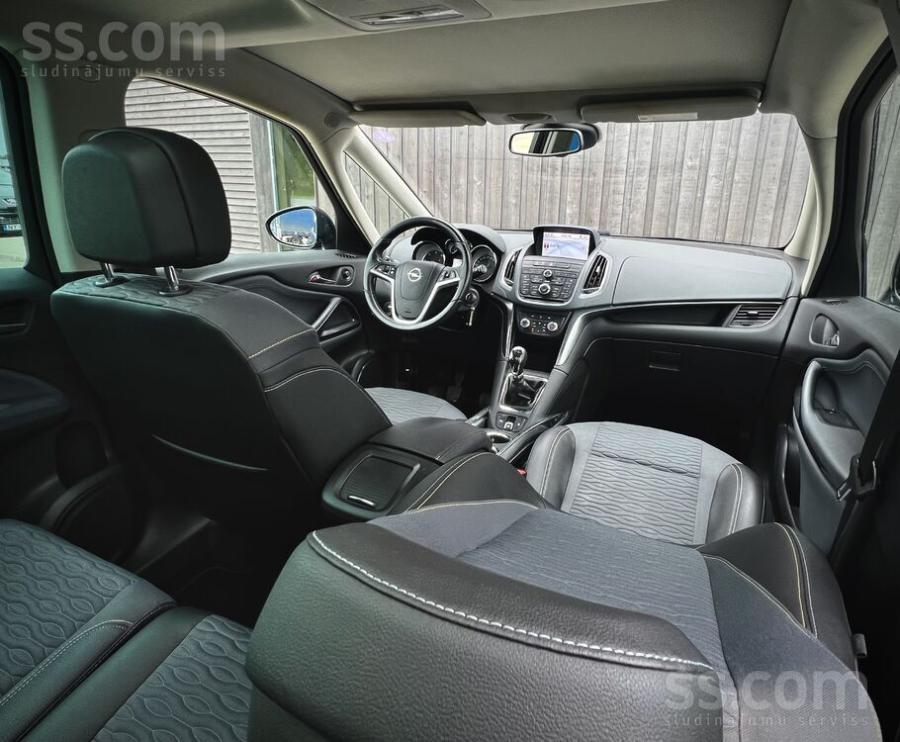 Brūns Opel Zafira 2013 Tukums, ar dzinēja tilpumu 2.00 L un nobraukumu 147 tūkst. km par 6900 €, foto 8 vietnē AUTOMOTO.COM.LV