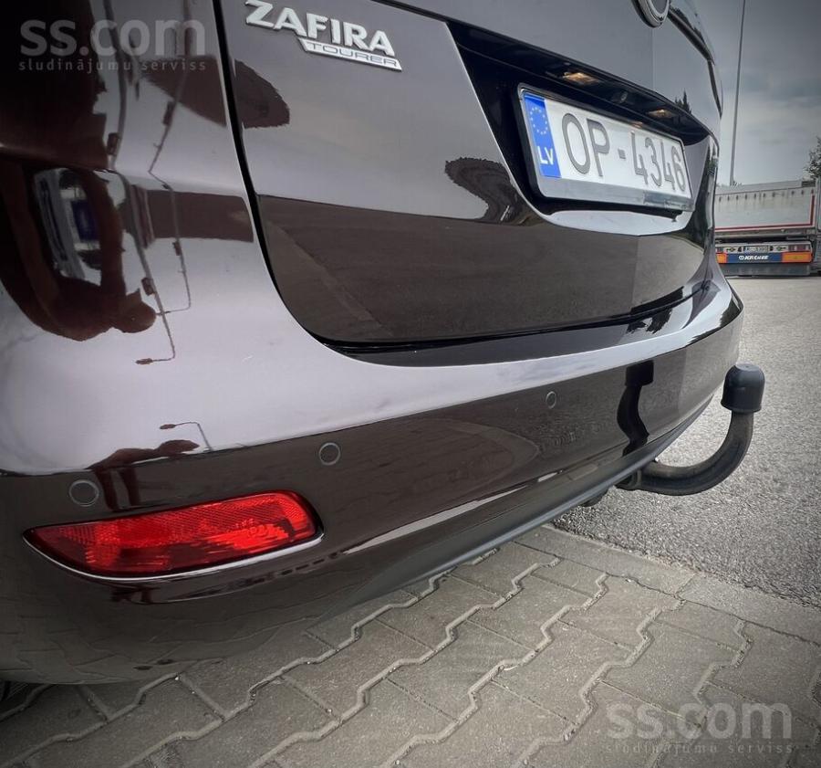 Brūns Opel Zafira 2013 Tukums, ar dzinēja tilpumu 2.00 L un nobraukumu 147 tūkst. km par 6900 €, foto 17 vietnē AUTOMOTO.COM.LV