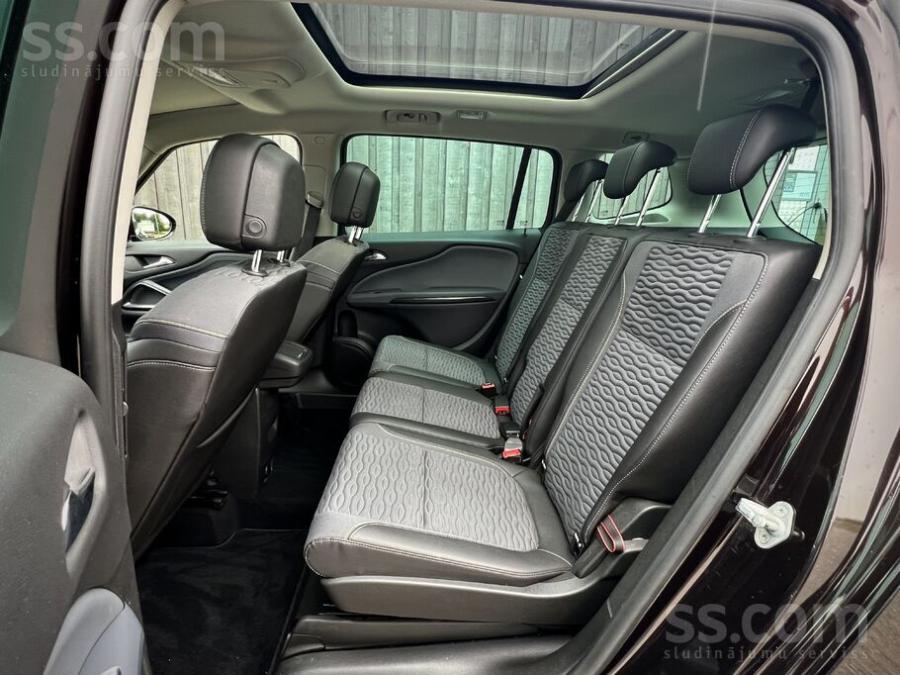 Brūns Opel Zafira 2013 Tukums, ar dzinēja tilpumu 2.00 L un nobraukumu 147 tūkst. km par 6900 €, foto 20 vietnē AUTOMOTO.COM.LV