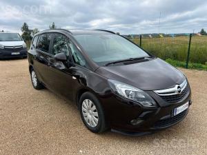 Brūns Opel Zafira 2014 Jēkabpils, ar dzinēja tilpumu 1.60 L un nobraukumu 195 tūkst. km par 4990 €, foto  vietnē AUTOMOTO.COM.LV