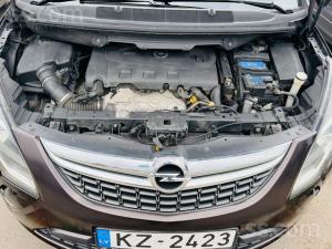 Brown Opel Zafira 2012 in Riga, with an engine capacity of 1.90 L and mileage of 0 thousand km for 3950 €, photo 10 on AUTOMOTO.COM.LV