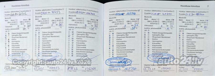 Коричневый Опель Зафира 2017 в Таллин, объемом двигателя 2.00 л и пробегом 224 тыс. км за 7500 €, фото 22 на AUTOMOTO.COM.LV