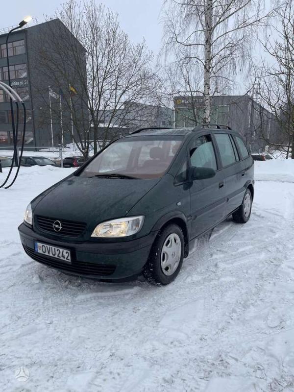 Zaļš Opel Zafira 2000 Kauņa, ar dzinēja tilpumu 2.00 L un nobraukumu 441 tūkst. km par 1250 €, foto 2 vietnē AUTOMOTO.COM.LV