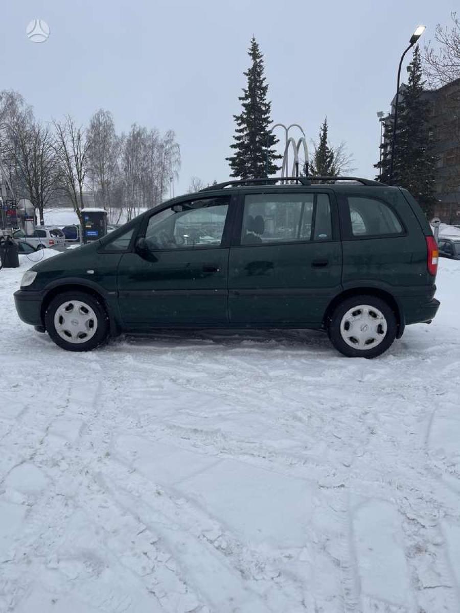 Zaļš Opel Zafira 2000 Kauņa, ar dzinēja tilpumu 2.00 L un nobraukumu 441 tūkst. km par 1250 €, foto 3 vietnē AUTOMOTO.COM.LV