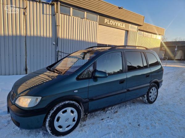 Zaļš Opel Zafira 2002 Gargždai, ar dzinēja tilpumu 2.00 L un nobraukumu 357 tūkst. km par 650 €, foto 2 vietnē AUTOMOTO.COM.LV
