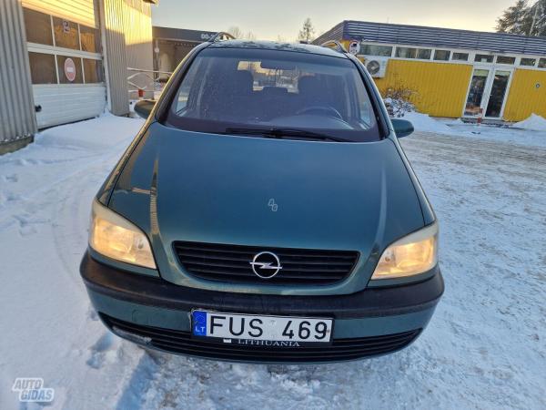 Zaļš Opel Zafira 2002 Gargždai, ar dzinēja tilpumu 2.00 L un nobraukumu 357 tūkst. km par 650 €, foto 6 vietnē AUTOMOTO.COM.LV