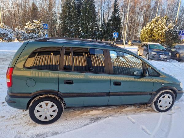 Zaļš Opel Zafira 2002 Gargždai, ar dzinēja tilpumu 2.00 L un nobraukumu 357 tūkst. km par 650 €, foto 7 vietnē AUTOMOTO.COM.LV