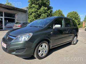 Zaļš Opel Zafira 2010 Limbaži, ar dzinēja tilpumu 1.80 L un nobraukumu 238 tūkst. km par 3750 €, foto  vietnē AUTOMOTO.COM.LV