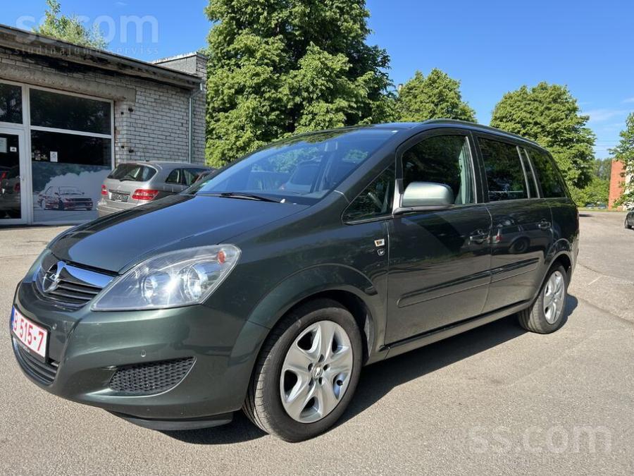 Zaļš Opel Zafira 2010 Limbaži, ar dzinēja tilpumu 1.80 L un nobraukumu 238 tūkst. km par 3750 €, foto 1 vietnē AUTOMOTO.COM.LV