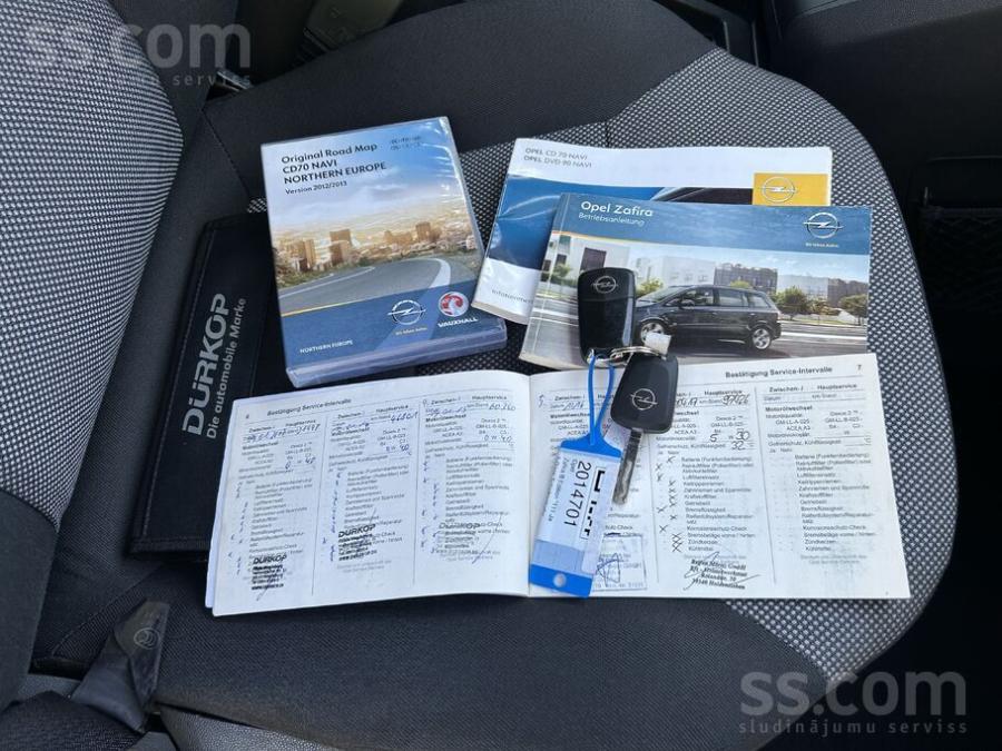 Zaļš Opel Zafira 2010 Limbaži, ar dzinēja tilpumu 1.80 L un nobraukumu 238 tūkst. km par 3750 €, foto 11 vietnē AUTOMOTO.COM.LV