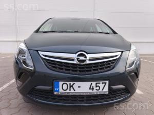 Green Opel Zafira 2014 in Riga, with an engine capacity of 1.60 L and mileage of 0 thousand km for 5900 €, photo 4 on AUTOMOTO.COM.LV