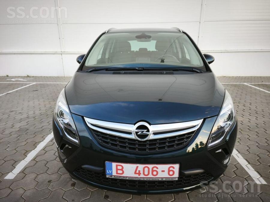 Zaļš Opel Zafira 2014 Rīga, ar dzinēja tilpumu 1.60 L un nobraukumu 0 tūkst. km par 5900 €, foto 4 vietnē AUTOMOTO.COM.LV