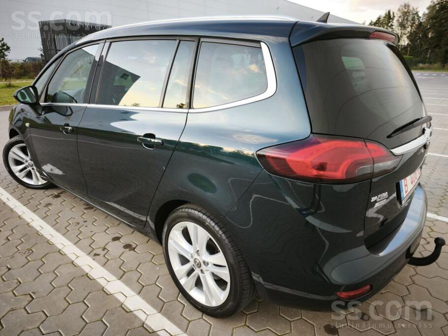 Zaļš Opel Zafira 2014 Rīga, ar dzinēja tilpumu 1.60 L un nobraukumu 0 tūkst. km par 5900 €, foto 8 vietnē AUTOMOTO.COM.LV