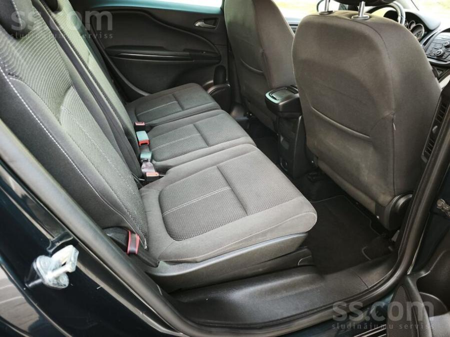 Zaļš Opel Zafira 2014 Rīga, ar dzinēja tilpumu 1.60 L un nobraukumu 0 tūkst. km par 5900 €, foto 11 vietnē AUTOMOTO.COM.LV