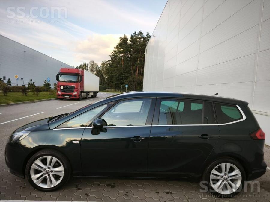 Zaļš Opel Zafira 2014 Rīga, ar dzinēja tilpumu 1.60 L un nobraukumu 0 tūkst. km par 5900 €, foto 29 vietnē AUTOMOTO.COM.LV