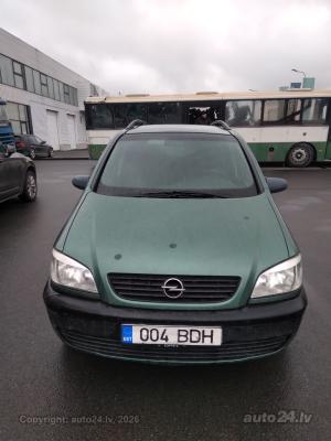 Green Opel Zafira 1999 in Tallinn, with an engine capacity of 1.80 L and mileage of 285 thousand km for 999 €, photo  on AUTOMOTO.COM.LV