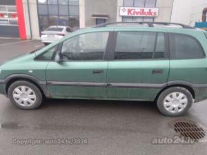 Green Opel Zafira 1999 in Tallinn, with an engine capacity of 1.80 L and mileage of 285 thousand km for 999 €, photo 2 on AUTOMOTO.COM.LV