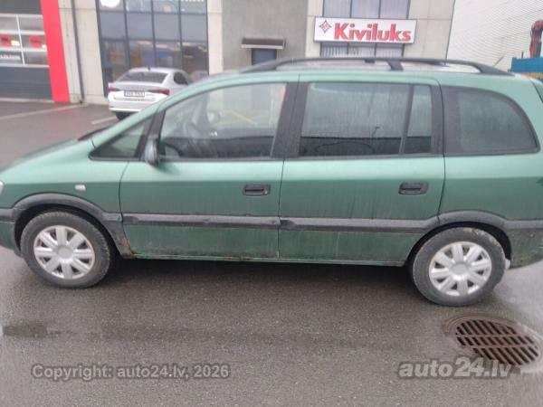 Zaļš Opel Zafira 1999 Tallina, ar dzinēja tilpumu 1.80 L un nobraukumu 285 tūkst. km par 999 €, foto 2 vietnē AUTOMOTO.COM.LV
