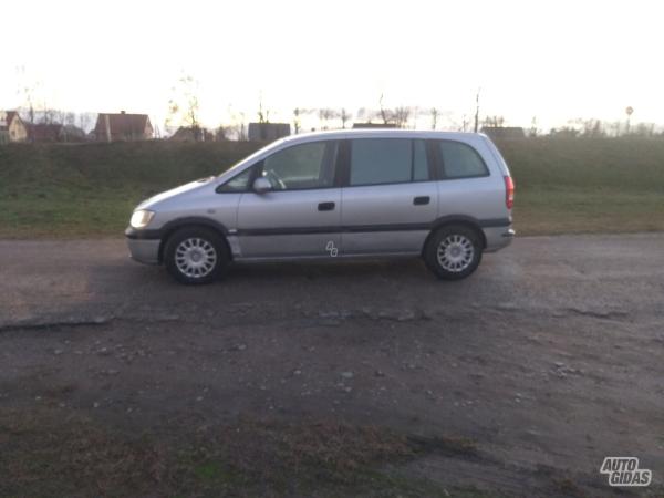 Pelēks Opel Zafira 2003 Viļņa, ar dzinēja tilpumu 2.20 L un nobraukumu 4 tūkst. km par 650 €, foto 4 vietnē AUTOMOTO.COM.LV