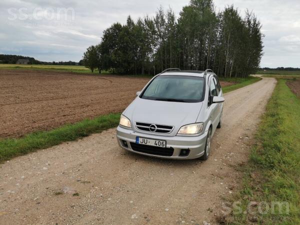 Pelēks Opel Zafira 2003 Valmiera, ar dzinēja tilpumu 2.00 L un nobraukumu 281 tūkst. km par 550 €, foto 3 vietnē AUTOMOTO.COM.LV