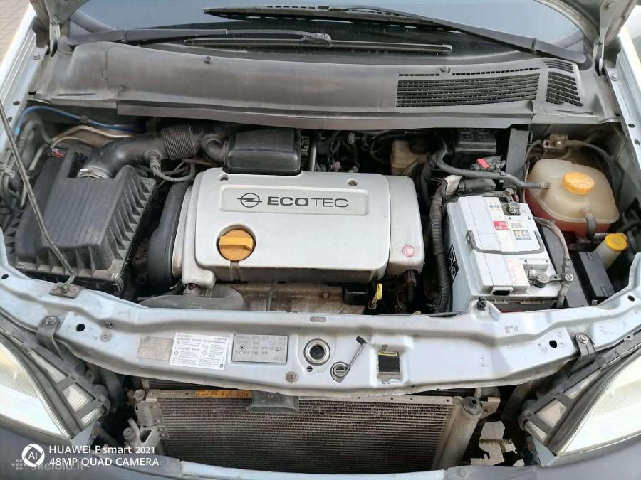 Pelēks Opel Zafira 2005 Kauņa, ar dzinēja tilpumu 1.60 L un nobraukumu 265 tūkst. km par 500 €, foto 10 vietnē AUTOMOTO.COM.LV