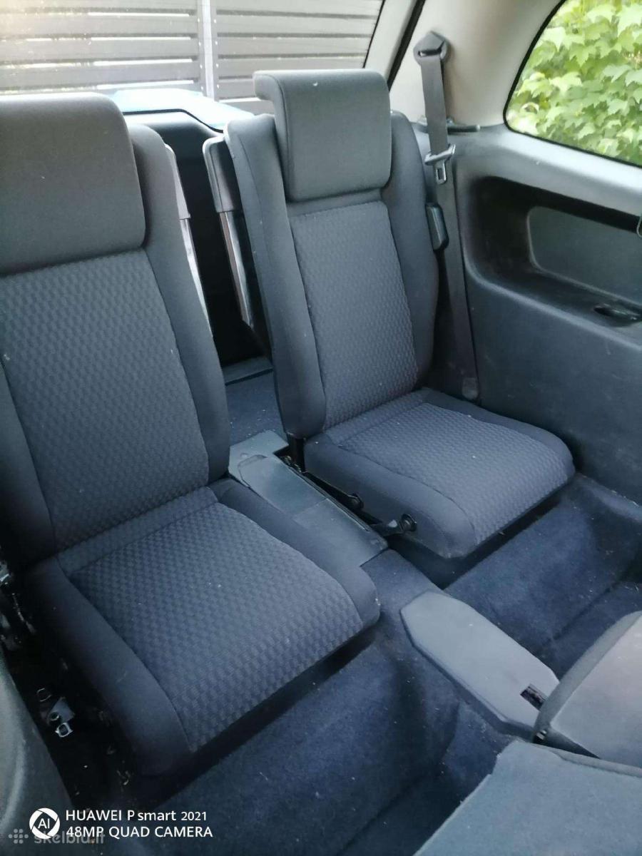 Pelēks Opel Zafira 2005 Kauņa, ar dzinēja tilpumu 1.60 L un nobraukumu 265 tūkst. km par 500 €, foto 16 vietnē AUTOMOTO.COM.LV