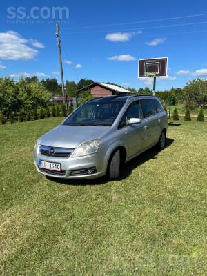 Pelēks Opel Zafira 2006 Saldus, ar dzinēja tilpumu 1.90 L un nobraukumu 220 tūkst. km par 2000 €, foto 3 vietnē AUTOMOTO.COM.LV