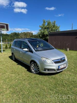 Pelēks Opel Zafira 2006 Saldus, ar dzinēja tilpumu 1.90 L un nobraukumu 220 tūkst. km par 2000 €, foto 4 vietnē AUTOMOTO.COM.LV