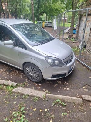 Pelēks Opel Zafira 2007 Tukums, ar dzinēja tilpumu 1.90 L un nobraukumu 365 tūkst. km par 1100 €, foto 7 vietnē AUTOMOTO.COM.LV