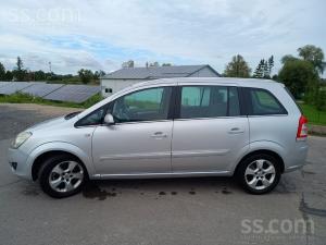 Pelēks Opel Zafira 2008 Bauska, ar dzinēja tilpumu 1.90 L un nobraukumu 307 tūkst. km par 1450 €, foto  vietnē AUTOMOTO.COM.LV