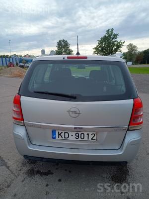 Pelēks Opel Zafira 2008 Bauska, ar dzinēja tilpumu 1.90 L un nobraukumu 307 tūkst. km par 1450 €, foto 4 vietnē AUTOMOTO.COM.LV