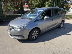 Pelēks Opel Zafira 2017 Rīga, ar dzinēja tilpumu 1.60 L un nobraukumu 242 tūkst. km par 6200 €, foto  vietnē AUTOMOTO.COM.LV