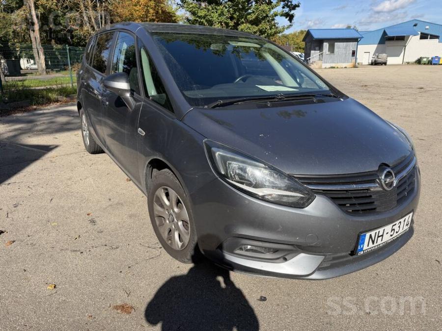Pelēks Opel Zafira 2017 Rīga, ar dzinēja tilpumu 1.60 L un nobraukumu 242 tūkst. km par 6200 €, foto 6 vietnē AUTOMOTO.COM.LV