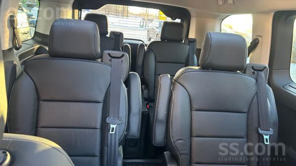 Grey Opel Zafira 2025 in Riga, with an engine capacity of 2.00 L and mileage of 11 thousand km for 39900 €, photo 8 on AUTOMOTO.COM.LV