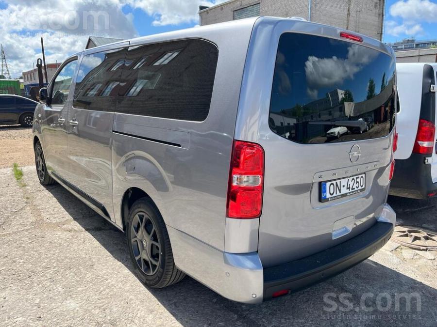 Pelēks Opel Zafira 2026 Rīga, ar dzinēja tilpumu 2.20 L un nobraukumu 10 tūkst. km par 35500 €, foto 6 vietnē AUTOMOTO.COM.LV