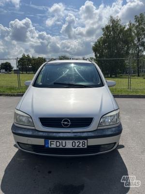 Pelēks Opel Zafira 1999 Kauņa, ar dzinēja tilpumu 1.60 L un nobraukumu 221 tūkst. km par 990 €, foto 3 vietnē AUTOMOTO.COM.LV