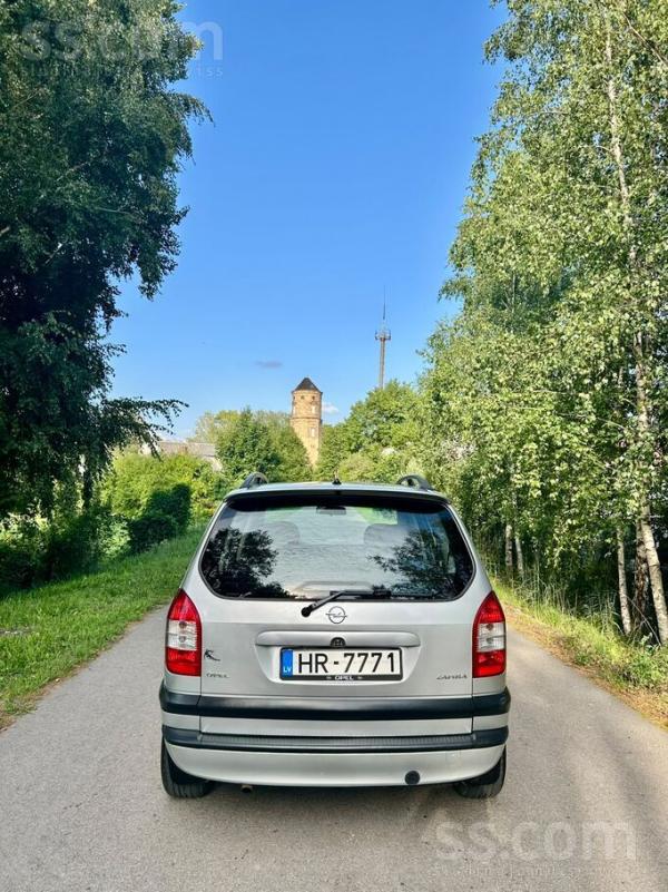 Pelēks Opel Zafira 1999 Rīga, ar dzinēja tilpumu 1.80 L un nobraukumu 288 tūkst. km par 1350 €, foto 5 vietnē AUTOMOTO.COM.LV