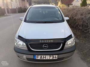 Grey Opel Zafira 2000 in Kaunas, with an engine capacity of 2.00 L and mileage of 256 thousand km for 490 €, photo  on AUTOMOTO.COM.LV