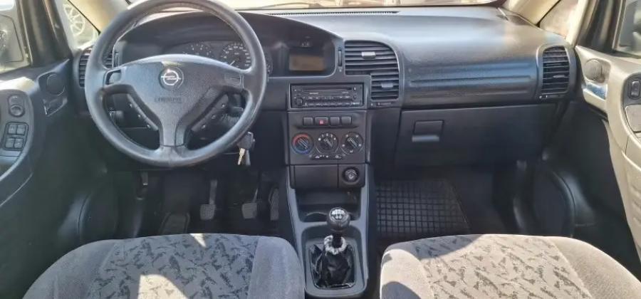 Pelēks Opel Zafira 2000 Valmiera, ar dzinēja tilpumu 1.60 L un nobraukumu 307 tūkst. km par 1000 €, foto 10 vietnē AUTOMOTO.COM.LV