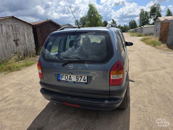 Grey Opel Zafira 2000 in Marijampole, with an engine capacity of 2.00 L and mileage of 270 thousand km for 850 €, photo 4 on AUTOMOTO.COM.LV
