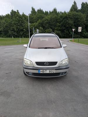 Pelēks Opel Zafira 2000 Rietavas, ar dzinēja tilpumu 2.00 L un nobraukumu 333 tūkst. km par 1150 €, foto  vietnē AUTOMOTO.COM.LV