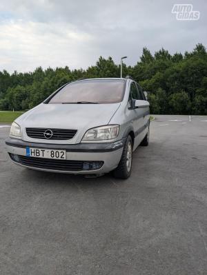Pelēks Opel Zafira 2000 Rietavas, ar dzinēja tilpumu 2.00 L un nobraukumu 333 tūkst. km par 1150 €, foto 3 vietnē AUTOMOTO.COM.LV