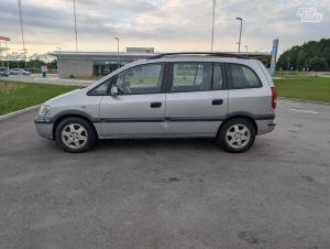 Pelēks Opel Zafira 2000 Rietavas, ar dzinēja tilpumu 2.00 L un nobraukumu 333 tūkst. km par 1150 €, foto 4 vietnē AUTOMOTO.COM.LV
