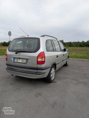 Pelēks Opel Zafira 2000 Rietavas, ar dzinēja tilpumu 2.00 L un nobraukumu 333 tūkst. km par 1150 €, foto 6 vietnē AUTOMOTO.COM.LV