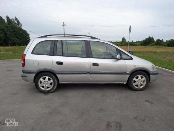 Grey Opel Zafira 2000 in Rietavas, with an engine capacity of 2.00 L and mileage of 333 thousand km for 1150 €, photo 7 on AUTOMOTO.COM.LV