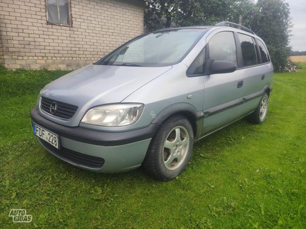 Pelēks Opel Zafira 2000 Šilalė, ar dzinēja tilpumu 2.00 L un nobraukumu 380 tūkst. km par 500 €, foto 2 vietnē AUTOMOTO.COM.LV