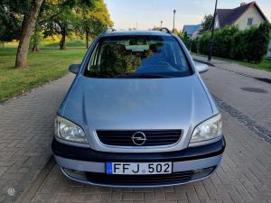 Pelēks Opel Zafira 2000 Jonava, ar dzinēja tilpumu 2.00 L un nobraukumu 277 tūkst. km par 1250 €, foto 4 vietnē AUTOMOTO.COM.LV