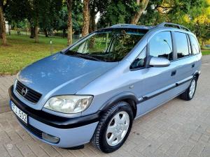 Pelēks Opel Zafira 2000 Jonava, ar dzinēja tilpumu 2.00 L un nobraukumu 277 tūkst. km par 1250 €, foto 5 vietnē AUTOMOTO.COM.LV