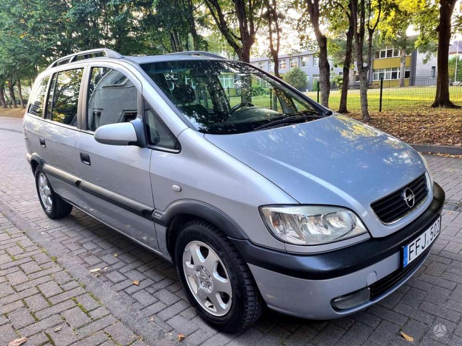Pelēks Opel Zafira 2000 Jonava, ar dzinēja tilpumu 2.00 L un nobraukumu 277 tūkst. km par 1250 €, foto 10 vietnē AUTOMOTO.COM.LV