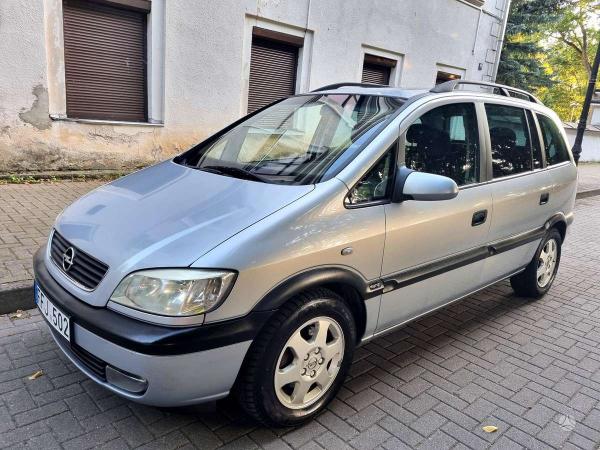 Pelēks Opel Zafira 2000 Jonava, ar dzinēja tilpumu 2.00 L un nobraukumu 277 tūkst. km par 1250 €, foto 11 vietnē AUTOMOTO.COM.LV